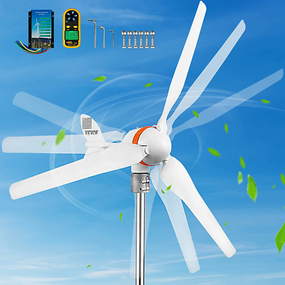 Wind Turbine Generator, 12V/AC Wind Turbine Kit, 400W Wind Power ...