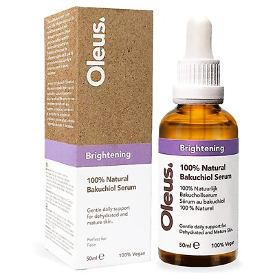 Oleus Brightening 100% Natural Anti Aging Bakuchiol Serum 50ml Vegan ...