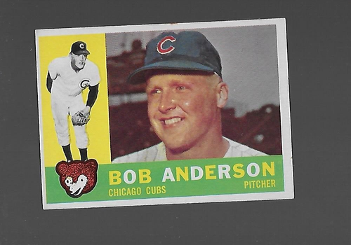 1960 Bob Anderson, Topps | eBay