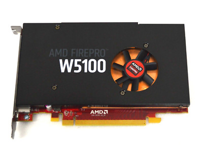 Dell AMD FirePro W5100 - 4GB GDDR5 Professional Video Graphics Card ...