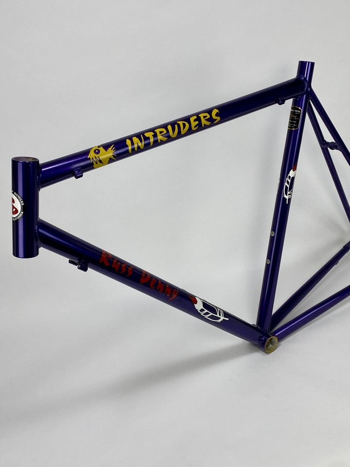 Custom Russ Denny Road Bike Team Frame NOS USA Made Easton Aluminum ...