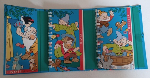 Vintage Disney Notebook Snow White And The Seven Dwarves Notes Address ...
