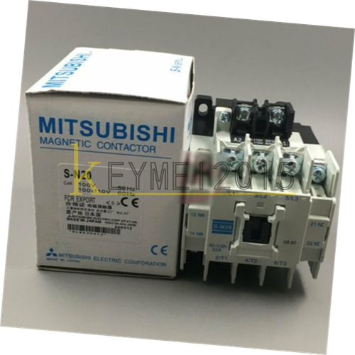 1PCS New Mitsubishi S-N20 SN20 AC110V Magnetic Contactor In Box | eBay