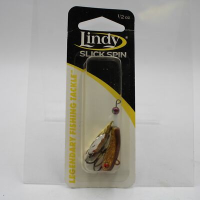 Lindy Slick Spin Spinner Bait Golden Shiner LSS704 Size 1/2oz | eBay