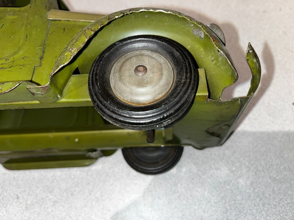 RARE 193's Vintage STRUCTO DIAMOND T U.S. ARMY TRUCK Battery Spot Light ...