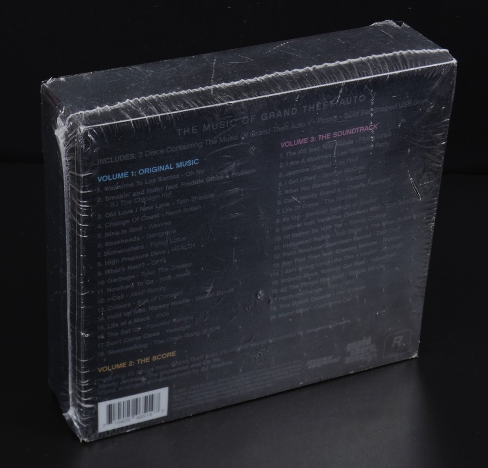 The Music of Grand Theft Auto V CD Boxed Set Soundtrack PC PS5 XBox NEW ...