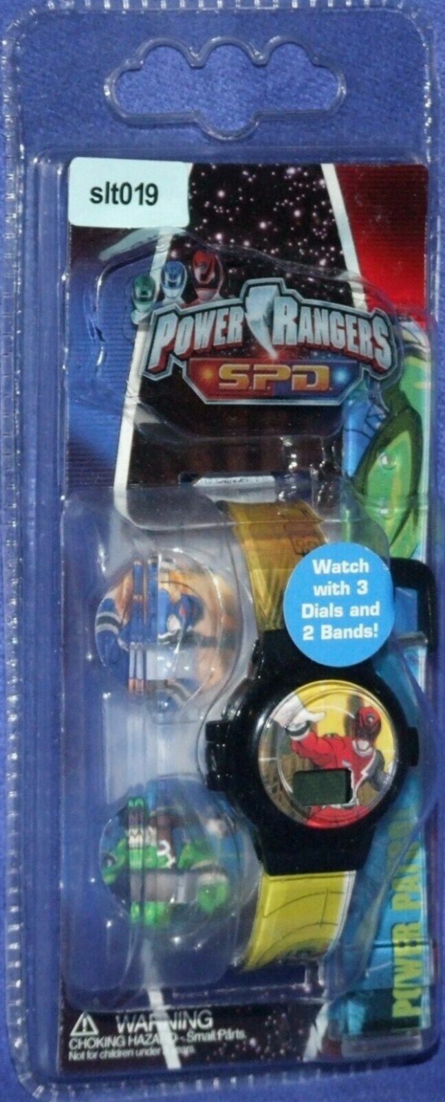 Power Ranger SPD Watch with 2 Bands 3 interchanging face dials Factory ...