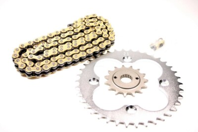 Honda TRX 400EX, 2005-2008, Gold O-Ring Chain & Sprocket Set - TRX400EX ...