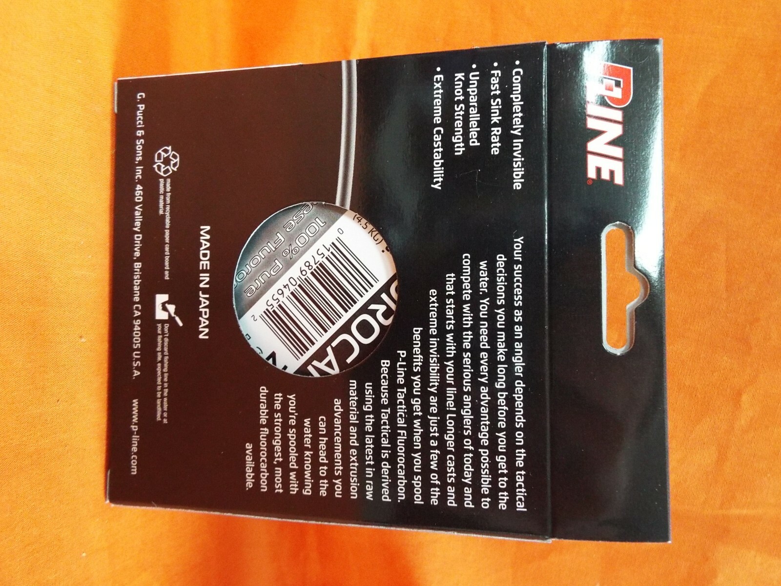 P-Line Tfl200-10 Tactical 10 LB Fluorocarbon Fishing Line for sale ...
