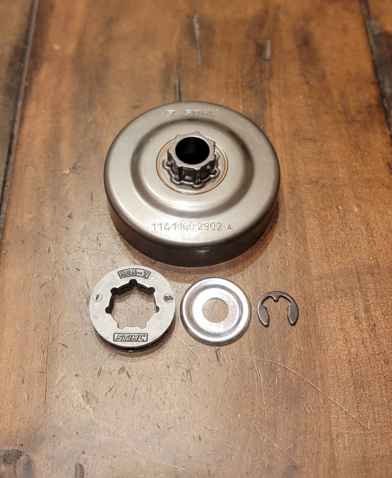 STIHL Rim Sprocket Kit .325" 7T MS261 MS261C-M 1141-007-1002 Genuine ...