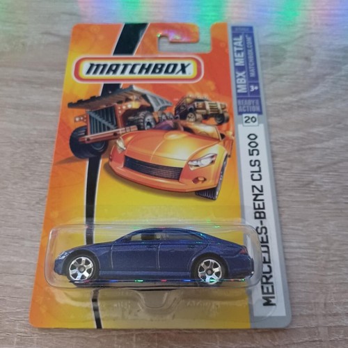 Matchbox 1/64 Diecast Ready For Action Blue Mercedes Benz CLS 500 | eBay