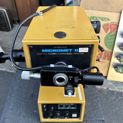 BUEHLER MICROMET ll MICRO HARDNESS TESTER | eBay