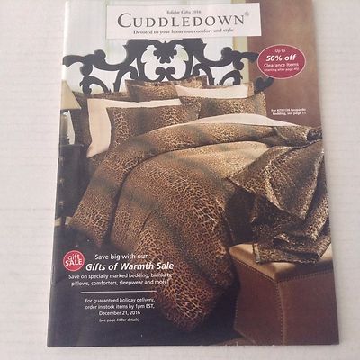 Cuddledown Catalog Gifts Of Warmth Sale December 21, 2016 051817nonrh2 ...