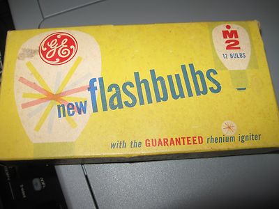 Vintage GE M2 Flashbulbs in original packaging | eBay