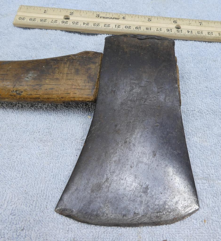 Vintage Winchester Trade Mark Ax Axe Hatchet Camp Hand Woodworking Tool ...