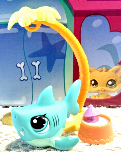 LITTLEST PET SHOP LPS AUTHENTIC AQUA SHARK #3560 & ACCESSORIES | eBay ...
