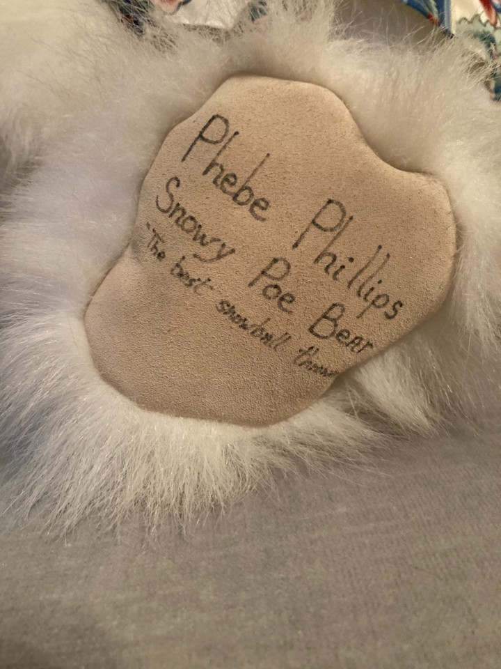 Phebe Phillips Snowy Poe Bear The best snowball thrower 2007 great ...