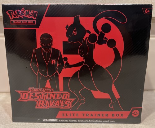 Pokémon TCG - Destined Rivals Elite Trainer Box ETB - Brand New ...