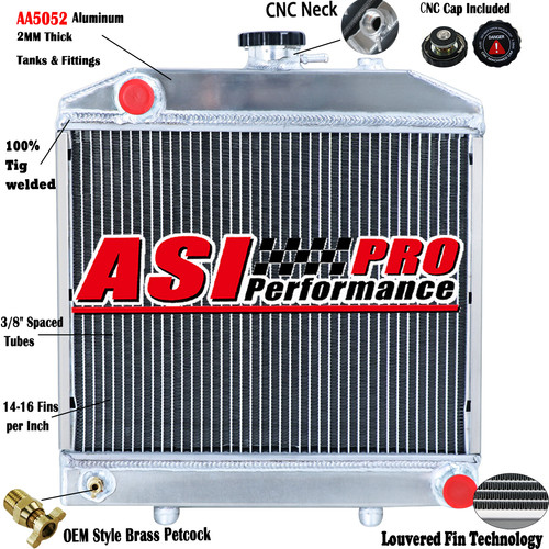 Tractor Radiator Fits Ford New Holland Compact 1000 1500 1600 1700 # ...