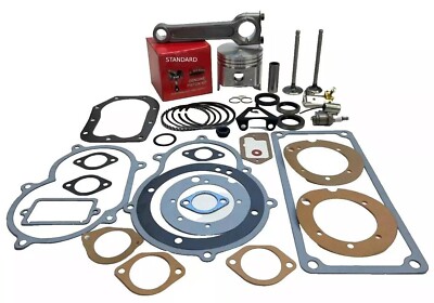 ENGINE REBUILD OVERHAUL KIT FITS BRIGGS & STRATTON 14 & 16HP CAST IRON ...