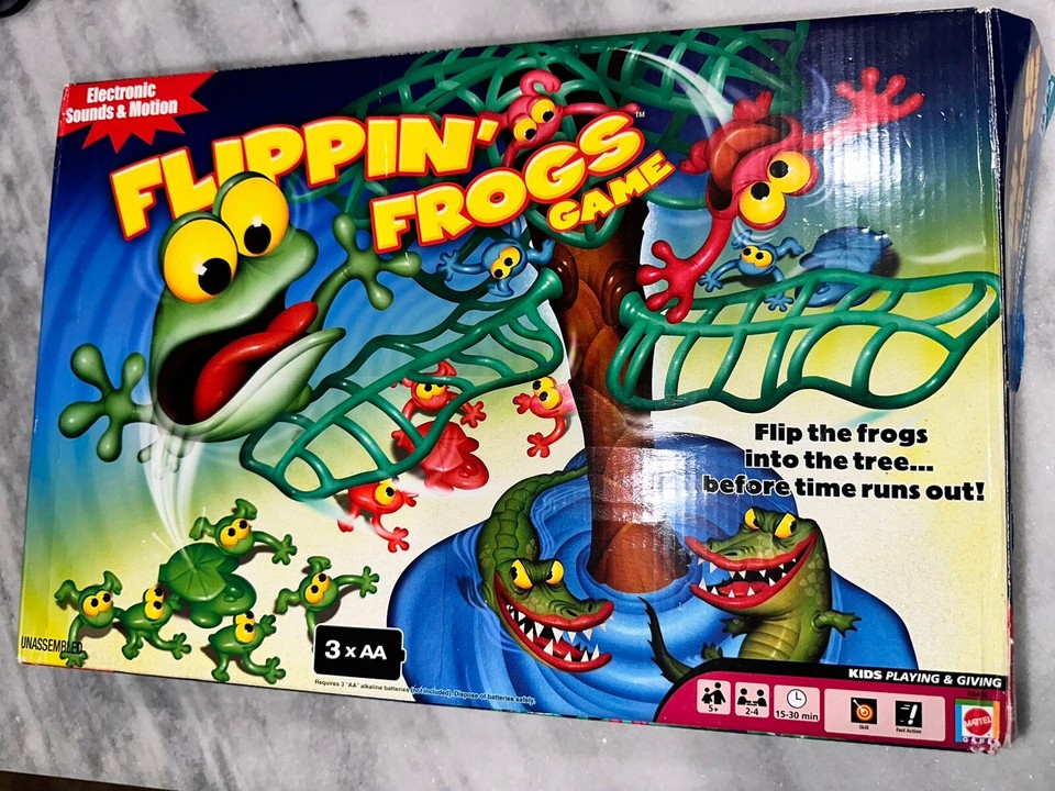 2007 Mattel Flippin' Frogs Game Replacement Parts Pieces Branches ...