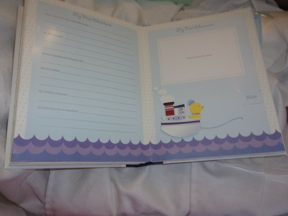 BABYS RECORD my BABY BOOK MEMORY peekaboo jumping jack bunny rabbit | eBay