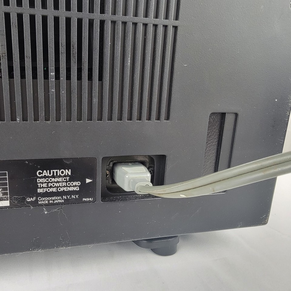 GAF 3100S SOUND Adjustable Speed Super 8 Projector, Bulb included | eBay