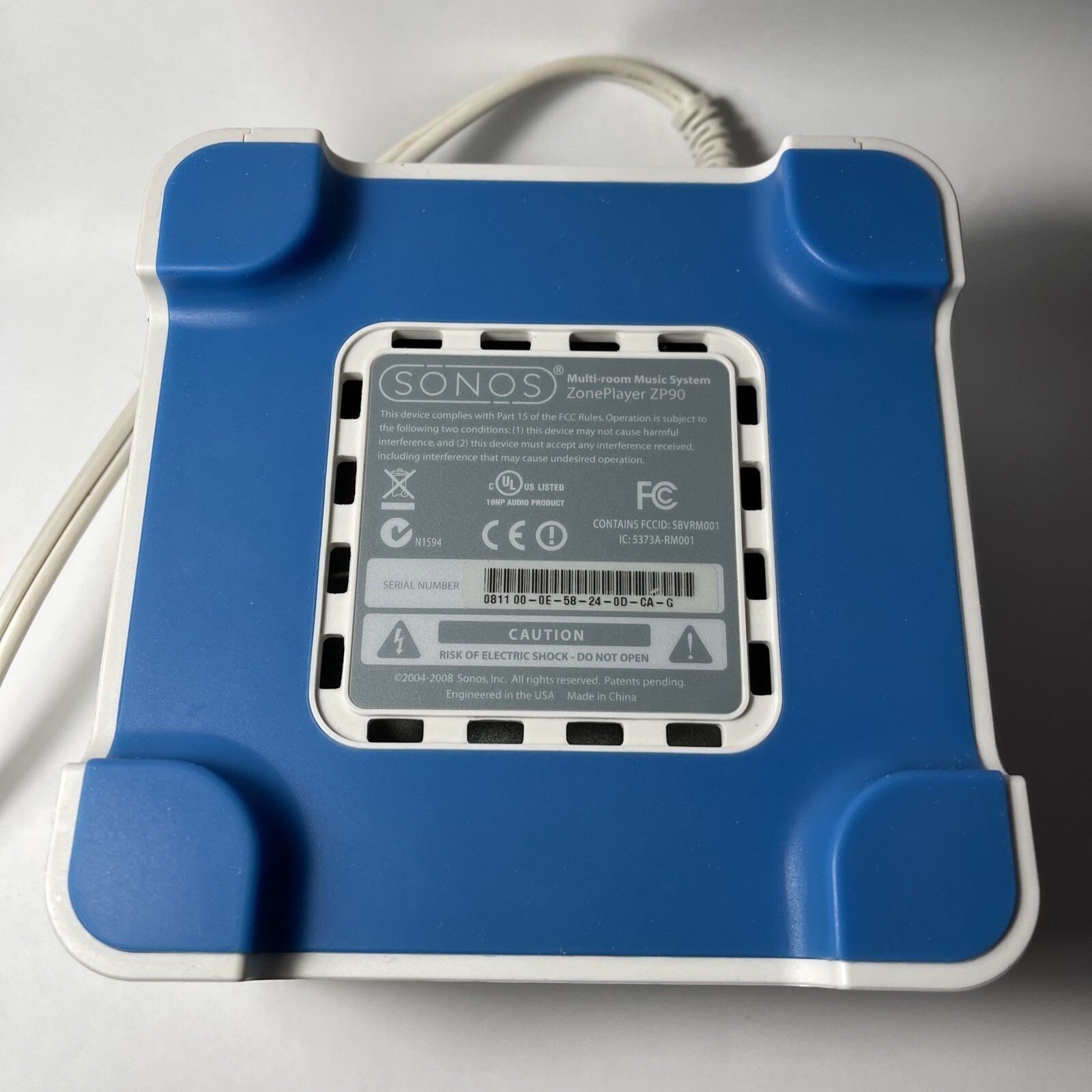 Sonos Connect ZonePlayer ZP90 Music Streamer- GEN 1 /S1 - Tested Good ...