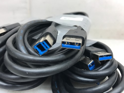 Lot of 9 Dell 6ft USB 3.0 Type A to Type B OEM Cable (5KL2E22501) | eBay