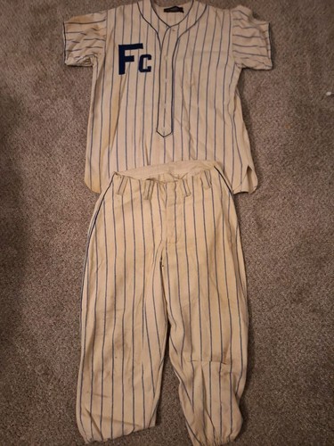 Vintage McGregor- Goldsmith 1944-52 Wool Baseball Uniform Jersey And Pants Set | eBay