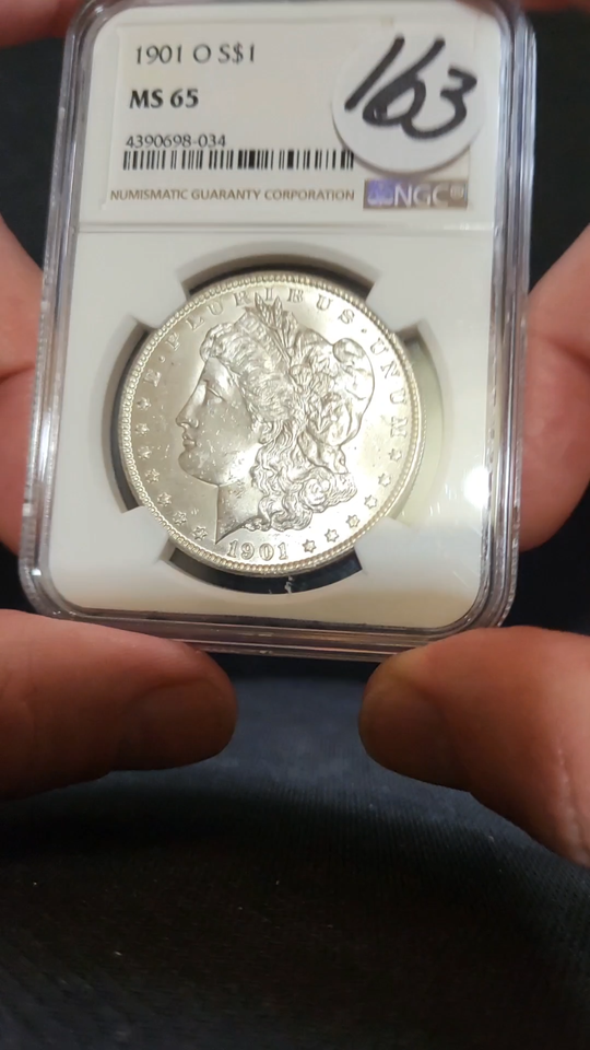 1901 O Morgan Silver Dollar NGC MS65. Stunning!!! | eBay