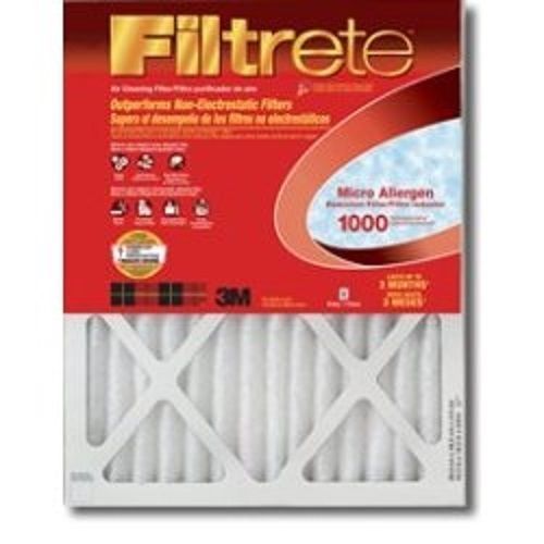 3M Filtrete 14x24x1 1000 Micro Allergen Air Filter for sale online | eBay