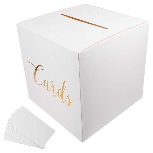 Wedding Card Box Bridal Shower Cards Receiving Bridegroom Bridesmaid ...