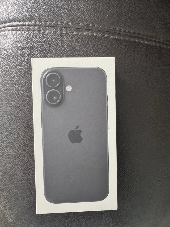 Brand New iPhone 16 Black 256GB Unlocked - Unopened Original Apple ...