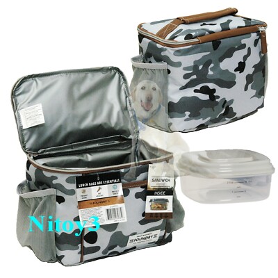 Foundry Promenade Lunch Box-Bag w/Container - 2-Piece Kit | eBay