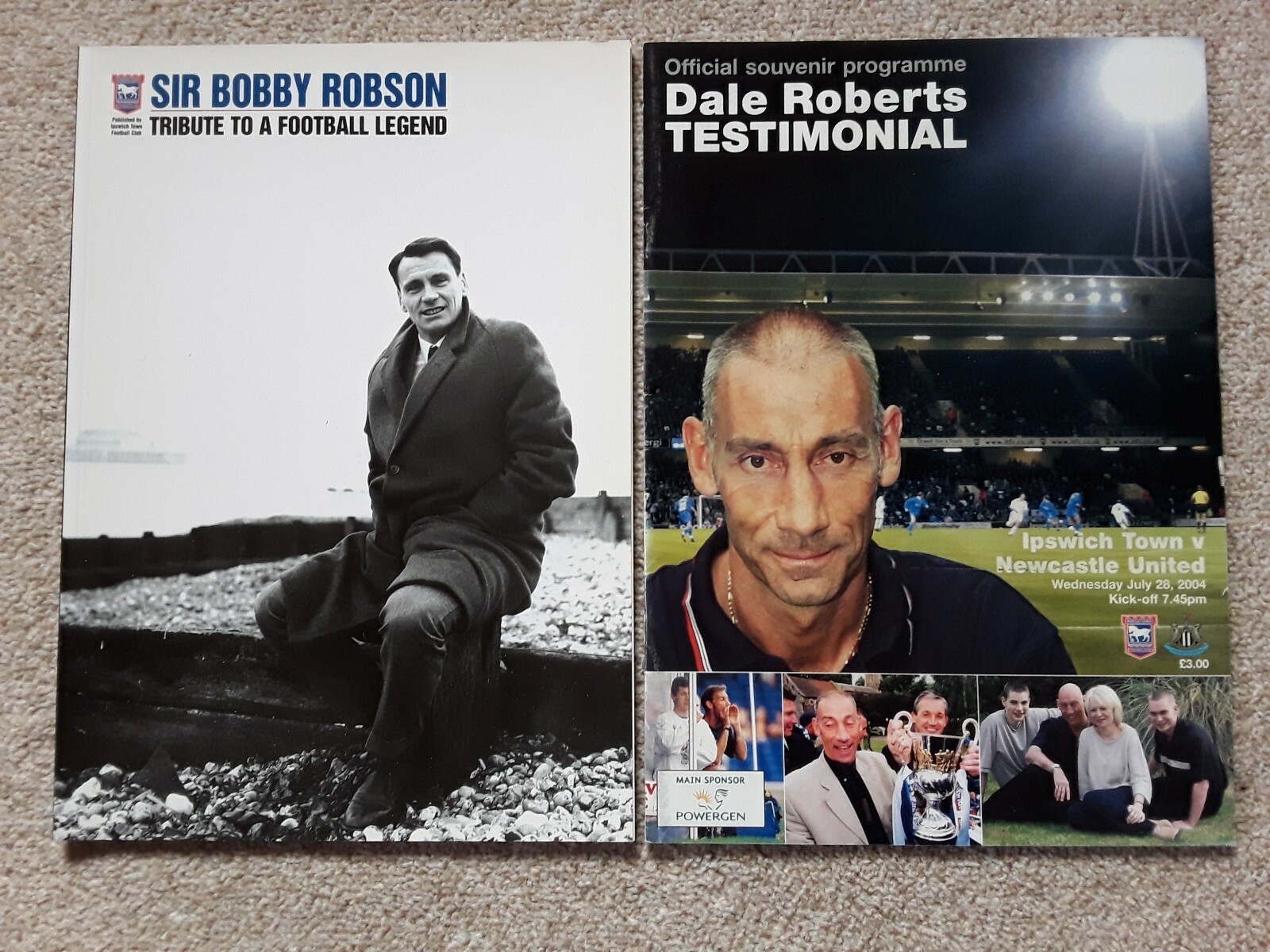 Sir Bobby Robson tribute to a football legend plus Dale Roberts ...