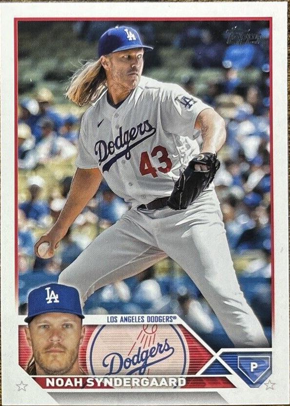 2023 Topps Update Series - Noah Syndergaard #US150 Advanced Stats Back ...