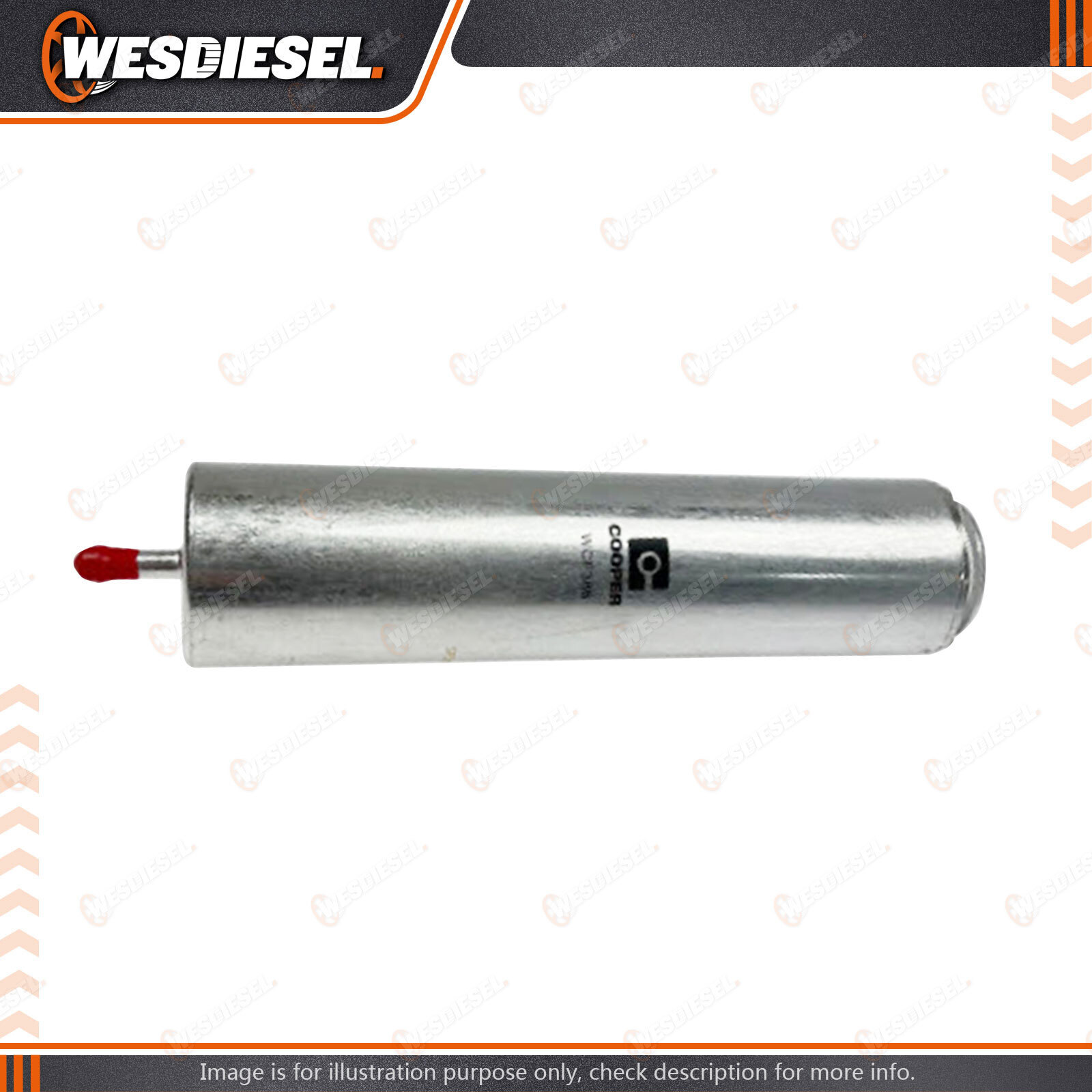 Wesfil Fuel Filter fits BMW 118D 120D 123D E82 E87 E88 320D 330D E90 ...