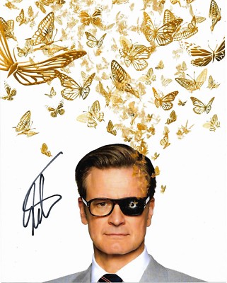 Colin Firth Kingsman Autographed Signed 8x10 Photo COA EF127 | eBay