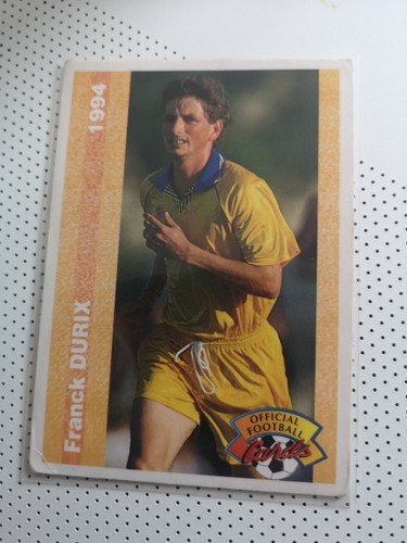 Franck Durix As Cannes Panini Official Football Cards 1994 #230 | eBay