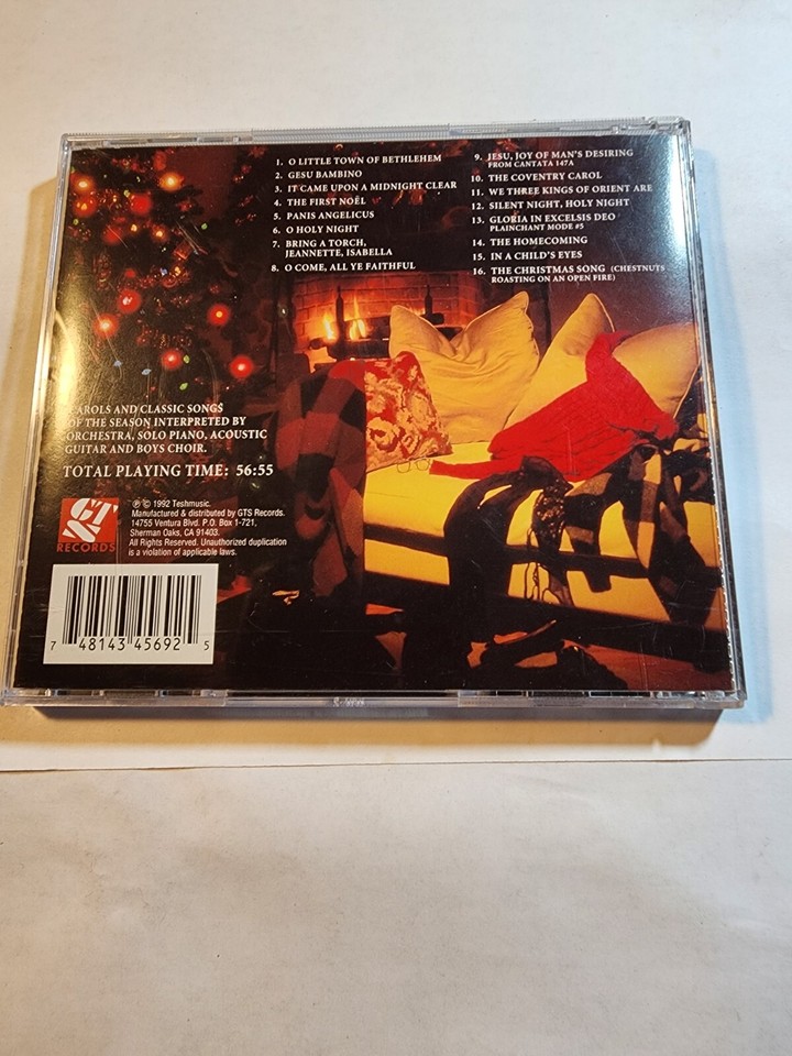 A Romantic Christmas CD John Tesh 1990s 16 Song Celebrity Album VG+/EX ...