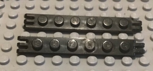 LEGO Pair 1x6 Hinge Plate with 2 and 3 Finger Ends Part 4504 | eBay