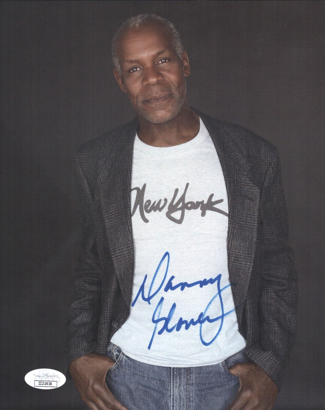 DANNY GLOVER Signed 8x10 Photo PREDATOR Lethal Weapon Autograph JSA COA ...