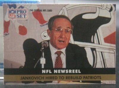 Sam Jankovich (Patriots) - 1991 Pro Set #344 | eBay