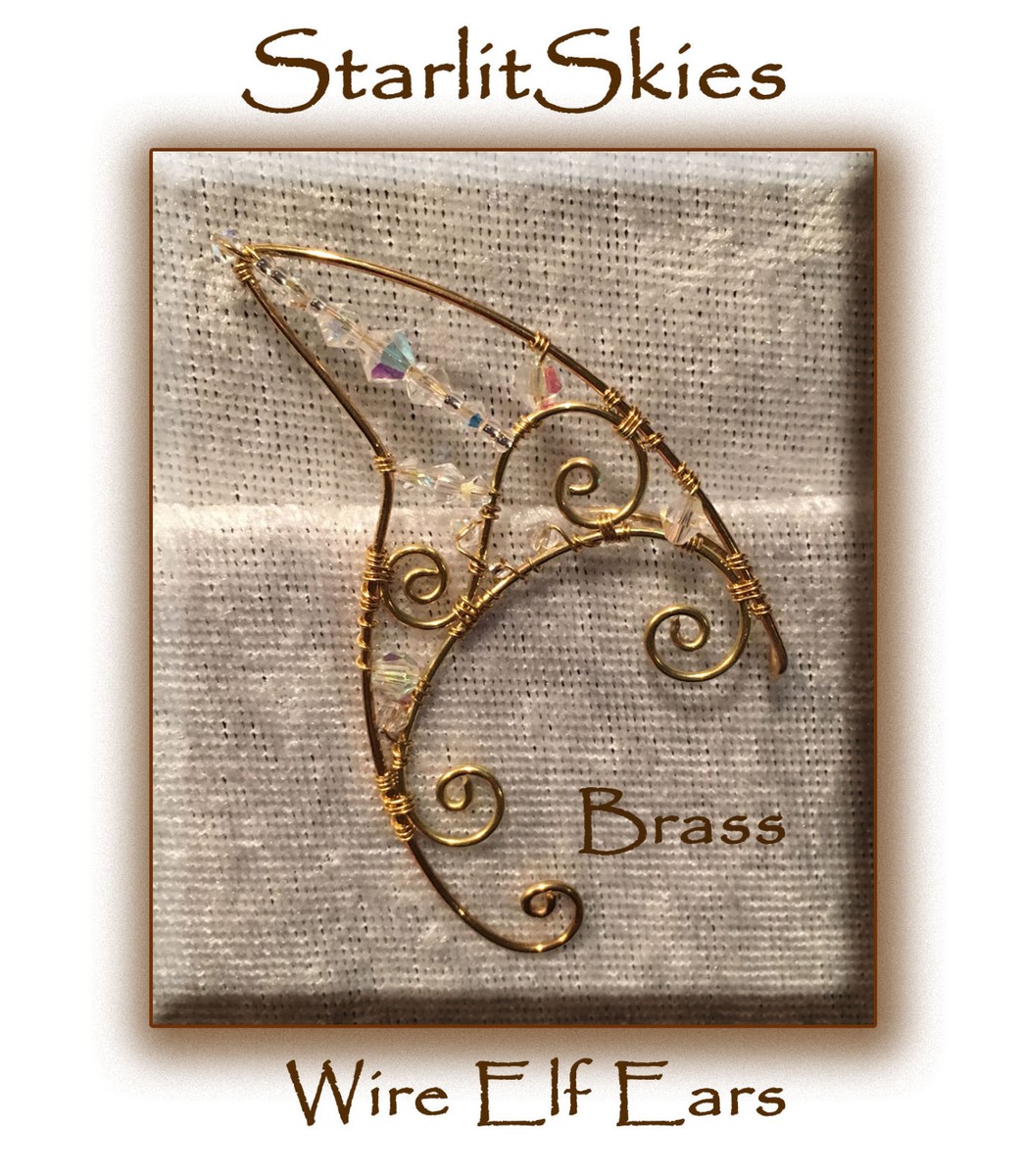 Wire Elf Ears Elven Ear Cuffs Wire Work