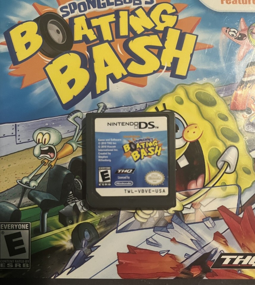 SpongeBob's Boating Bash (Nintendo DS, 2010) 785138363462| eBay