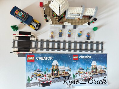 LEGO 10259 Winter Village Station – Built, 100% Complete w/ Manual | No ...