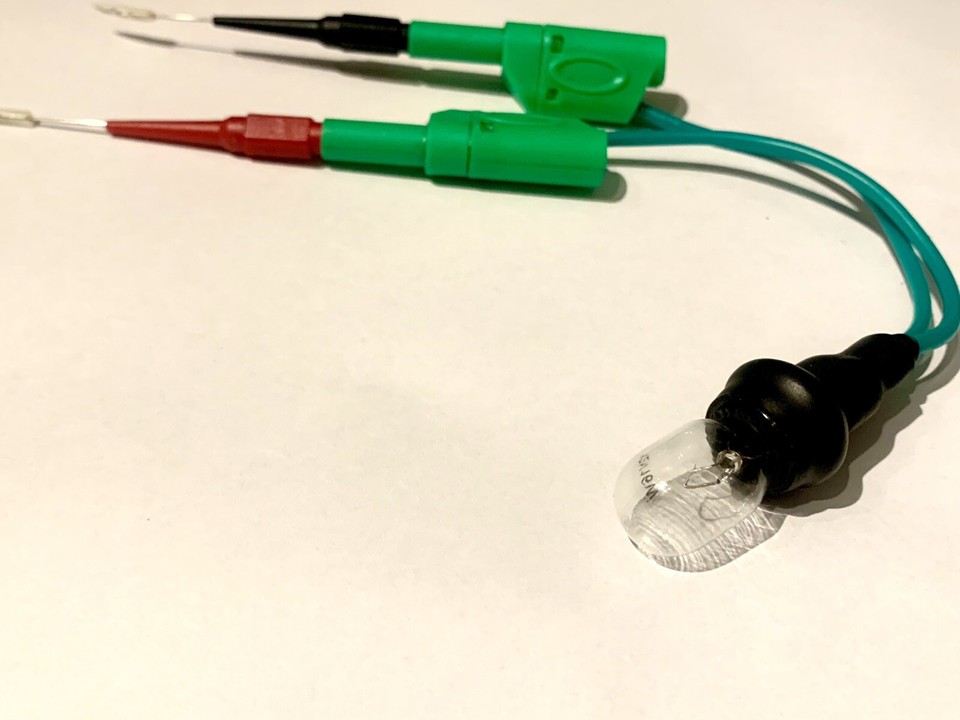 12v Stackable Back Probe Circuit Tester test Light Lamp & Probes ...