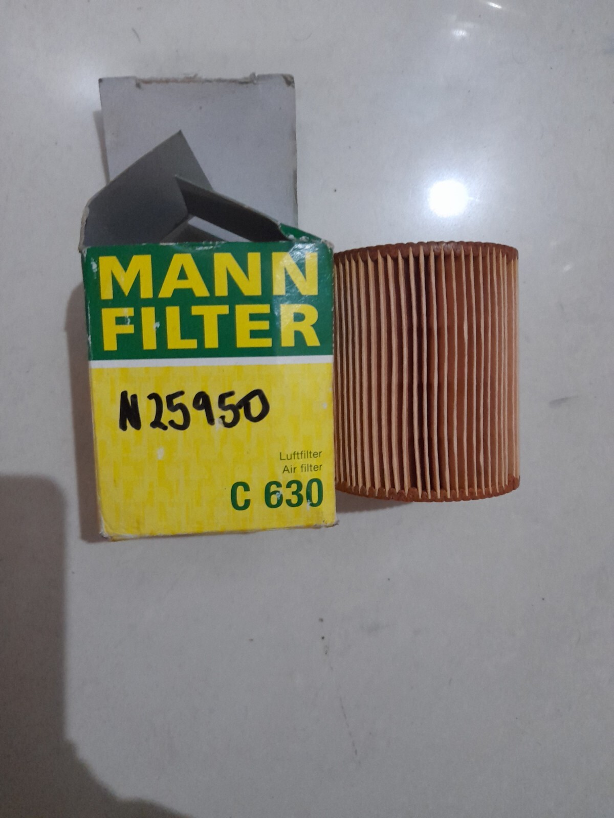 Bauer compressor intake filter N25950 MANN FILTER C630 free delivery | eBay