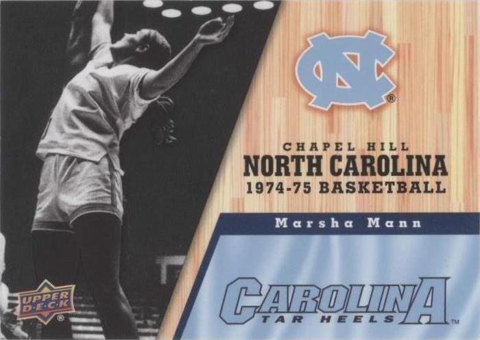 2010-11 UD North Carolina Basketball - Marsha Mann #33 (RC) for sale ...